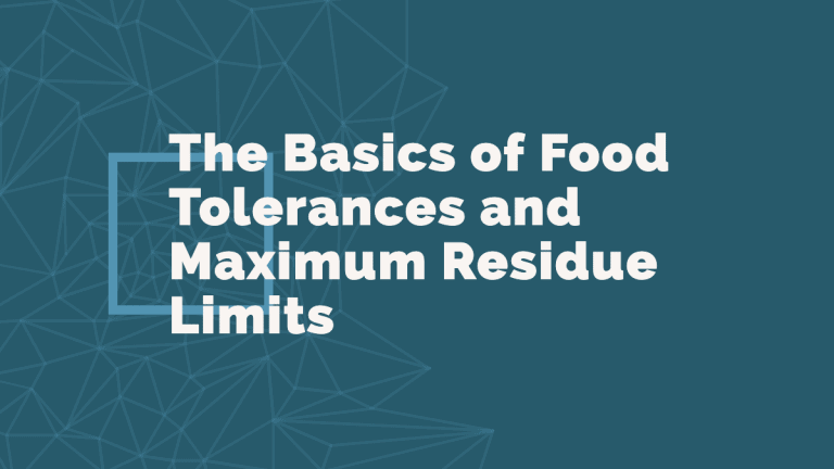 Pesticide MRLs and Food Tolerance Basics - Safe Food Alliance
